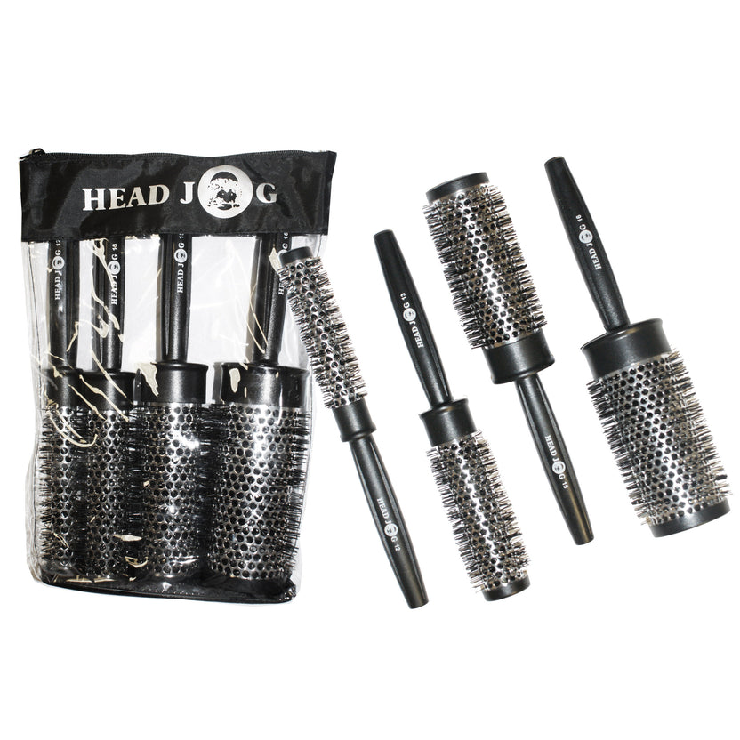 Head Jog Quad Brush Set - 4 Professional Brushes
